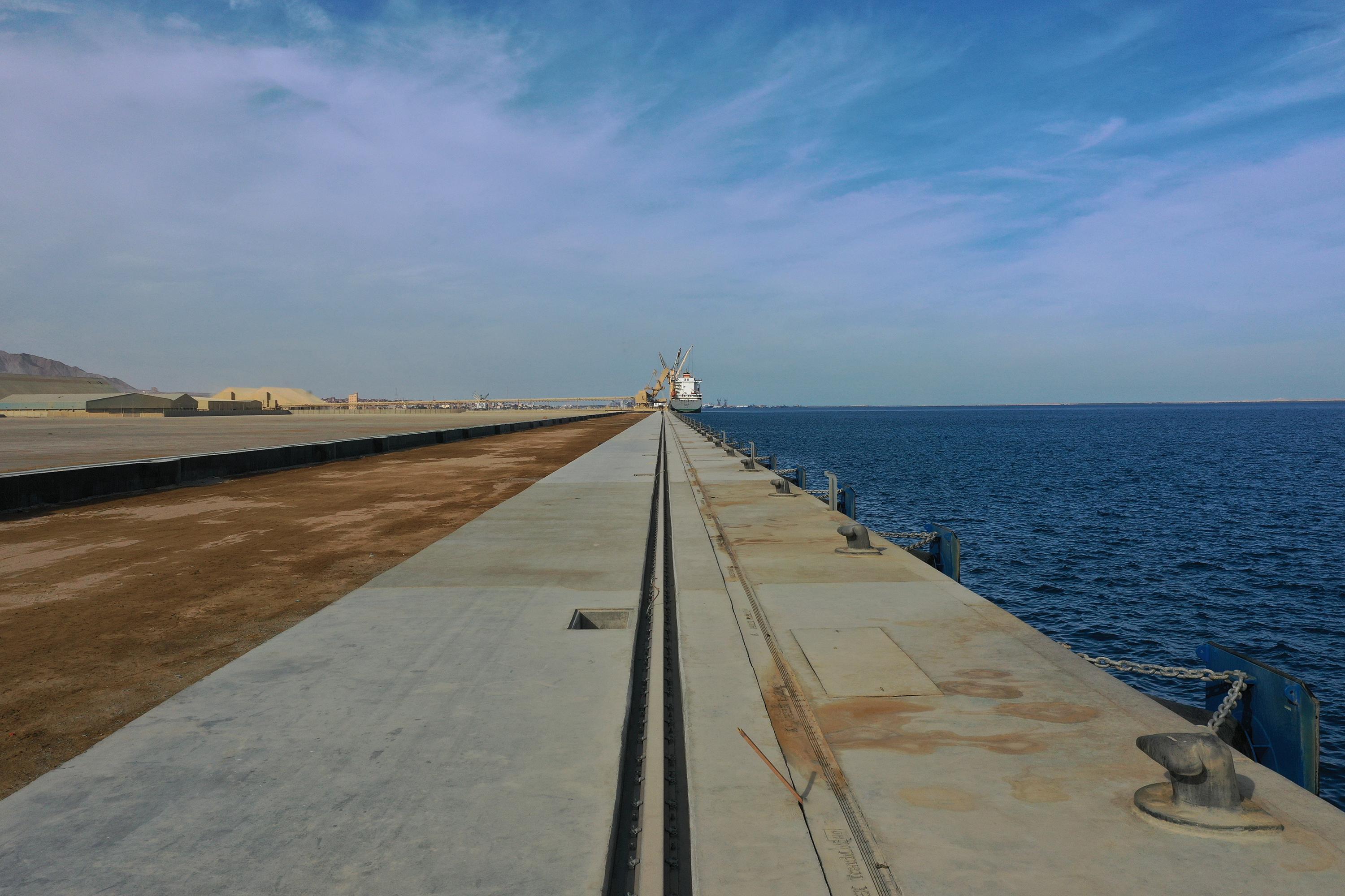 Construction of multi-purpose Terminal at Safaga Seaport (Quay Wall)