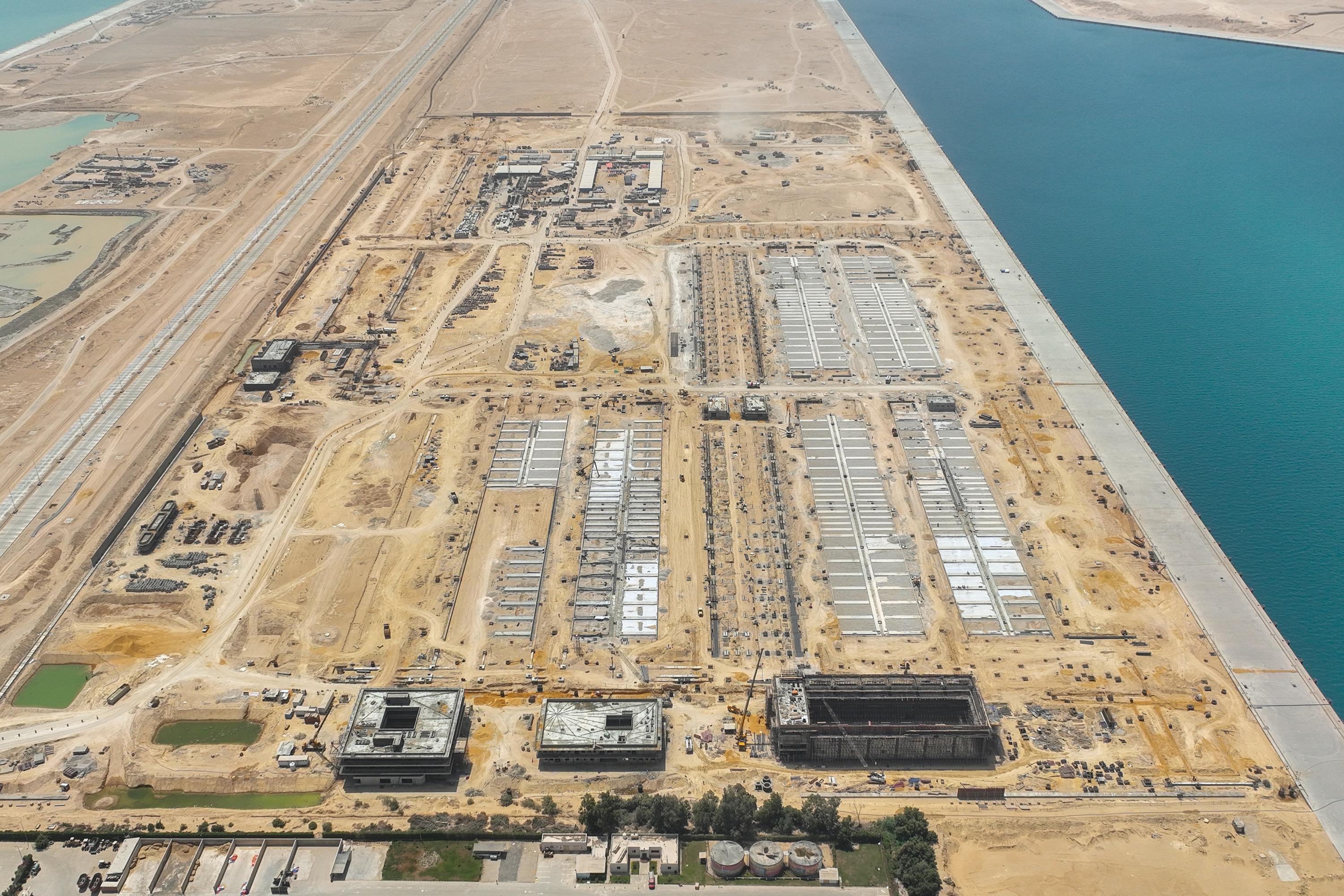 Sokhna Container Terminal Civil Works Phase 1A