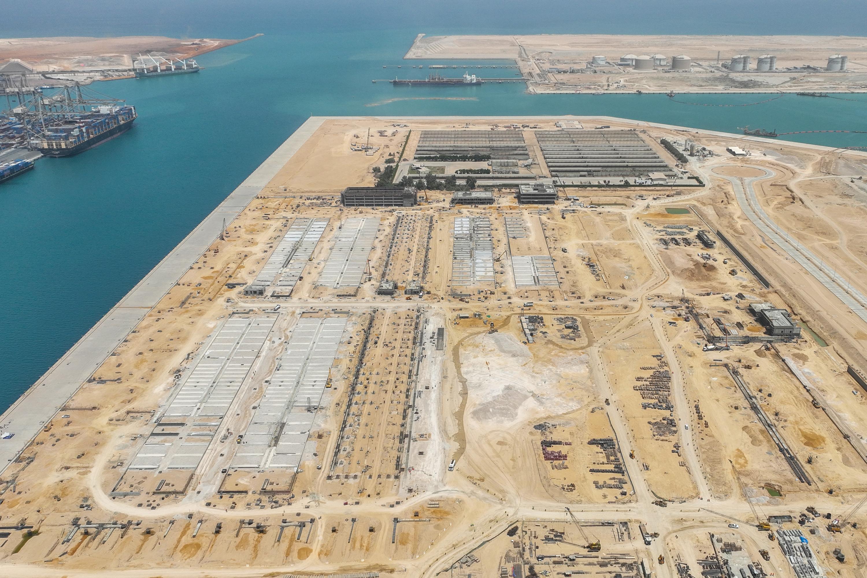 Sokhna Container Terminal Civil Works Phase 1A