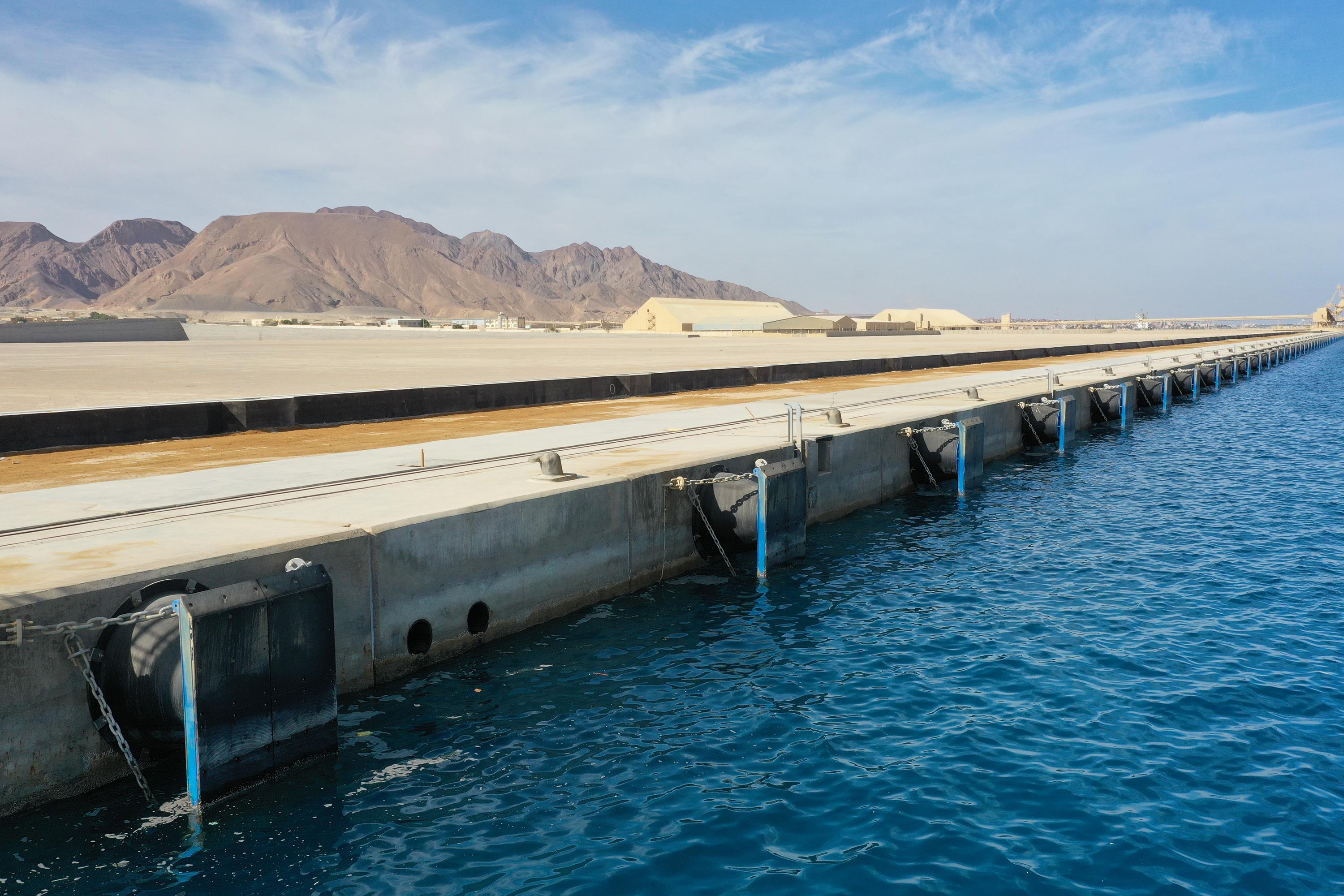 Construction of multi-purpose Terminal at Safaga Seaport (Quay Wall)