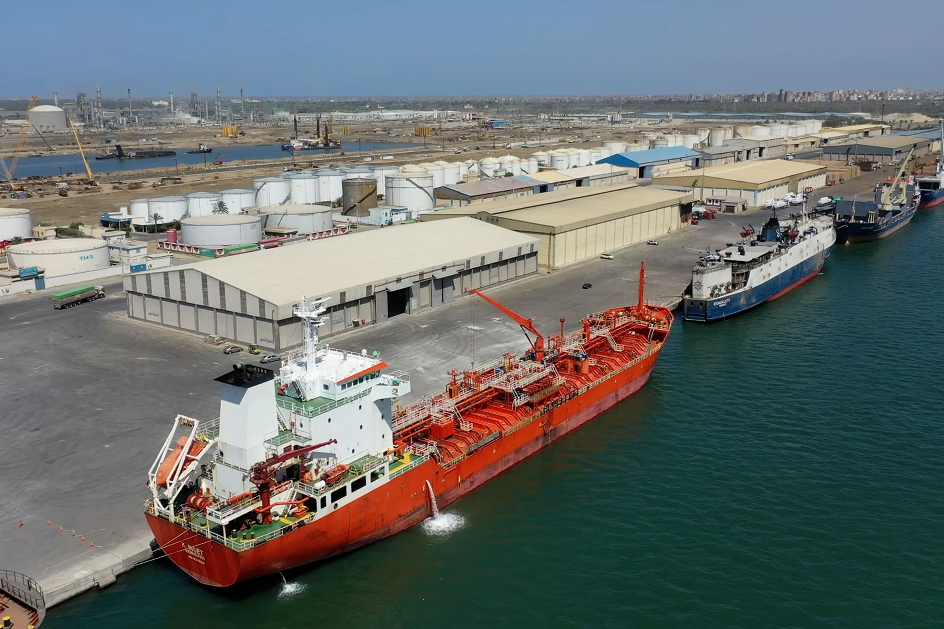 Construction of 680 m multi-purpose Terminal at Damietta Seaport