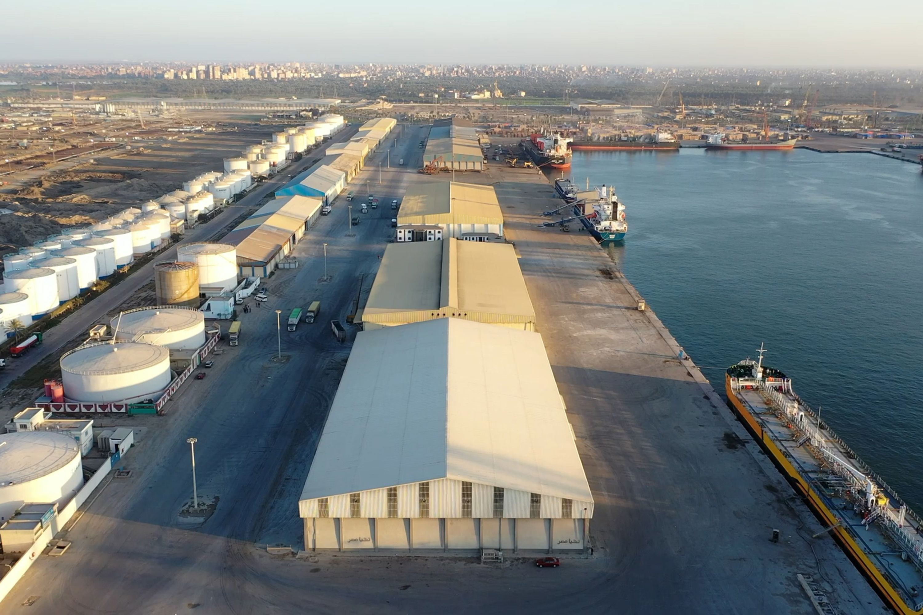 Construction of 680 m multi-purpose Terminal at Damietta Seaport