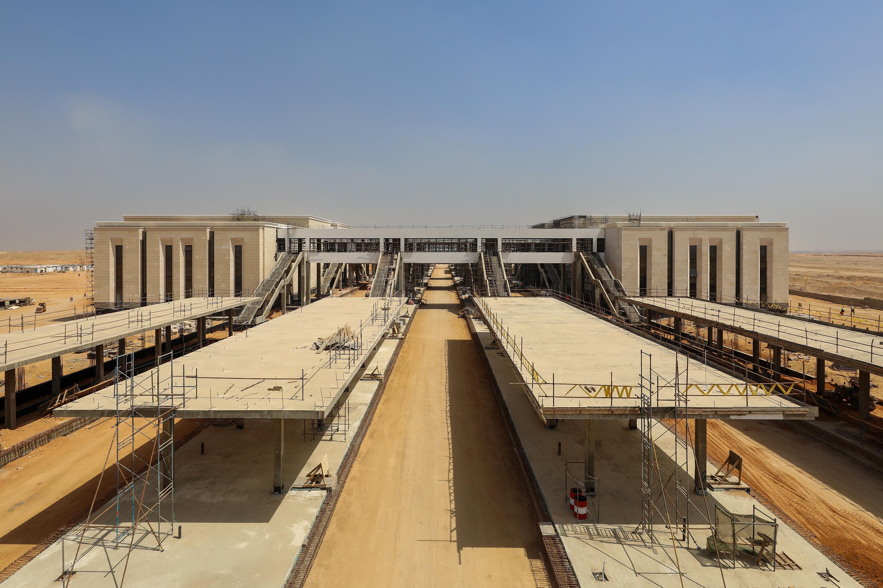 High-Speed Rail Station Hadayek October – Giza